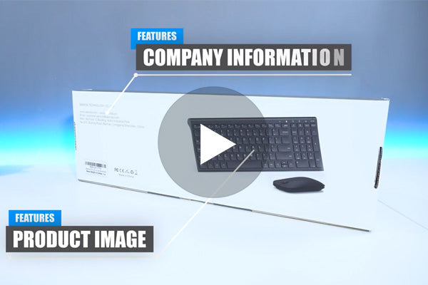 Seenda WGJP-031B Keyboard and Mouse Combo Video Review – Seenda Official